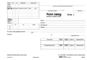 OBRAZEC 4,9 POTNI NALOG ZA POTNIŠKI PROMET A4 - ePartner